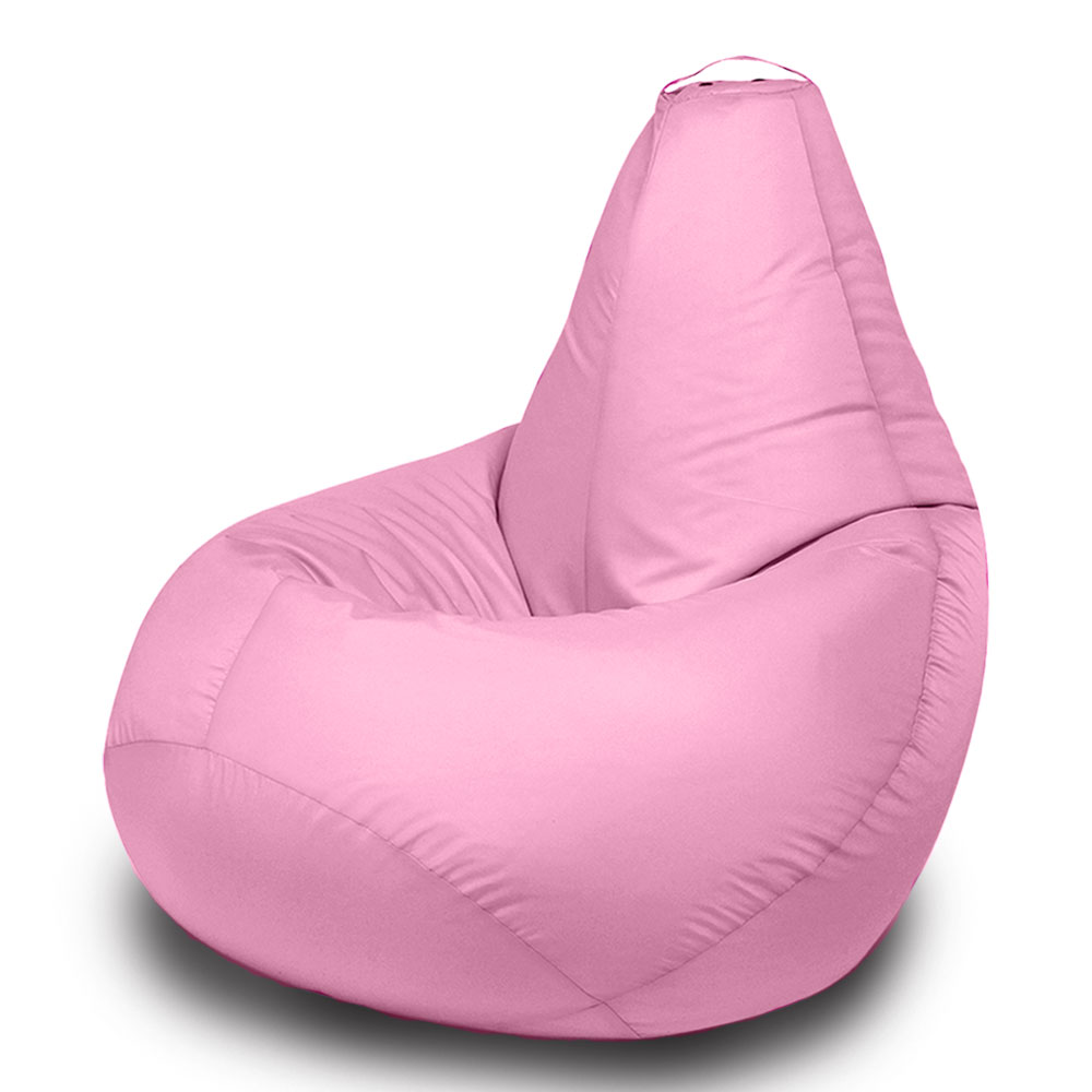 Кресло мешок груша XXL Миди, оксфорд, пыльно-розовый