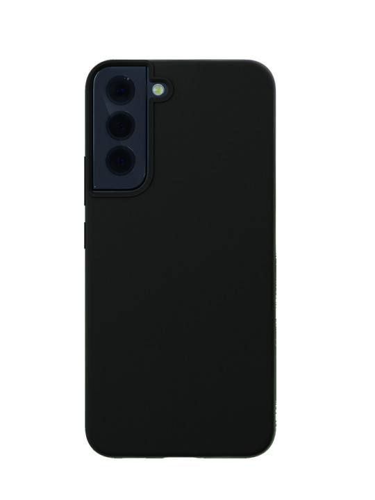Чехол VLP Silicone Case для Samsung Galaxy S22+, чёрный