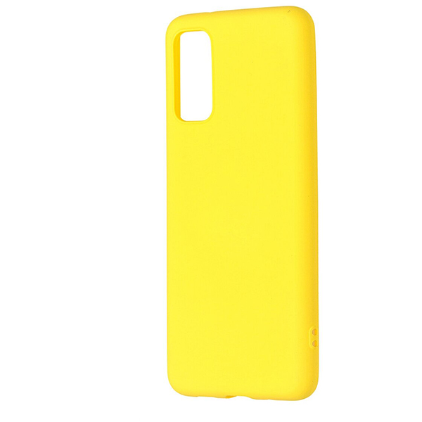 Чехол Samsung S20 Plus NANO 2.0 mm Желтый