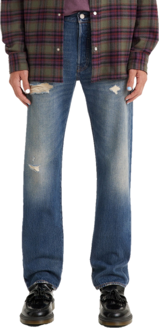 Джинсы мужские Levi's 00501 синие 33/32