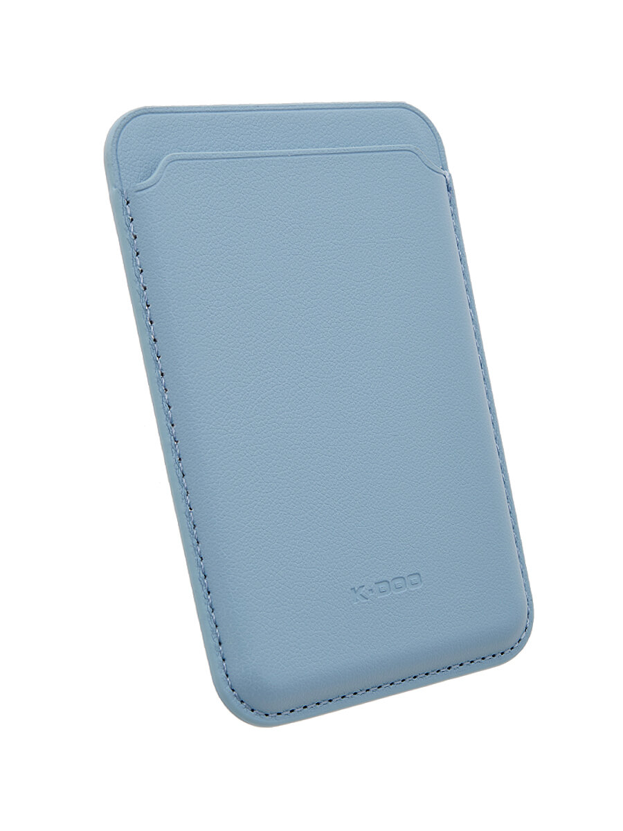 Чехол Magsafe Wallet для Apple iPhone 13 mini - Небесно-Голубой
