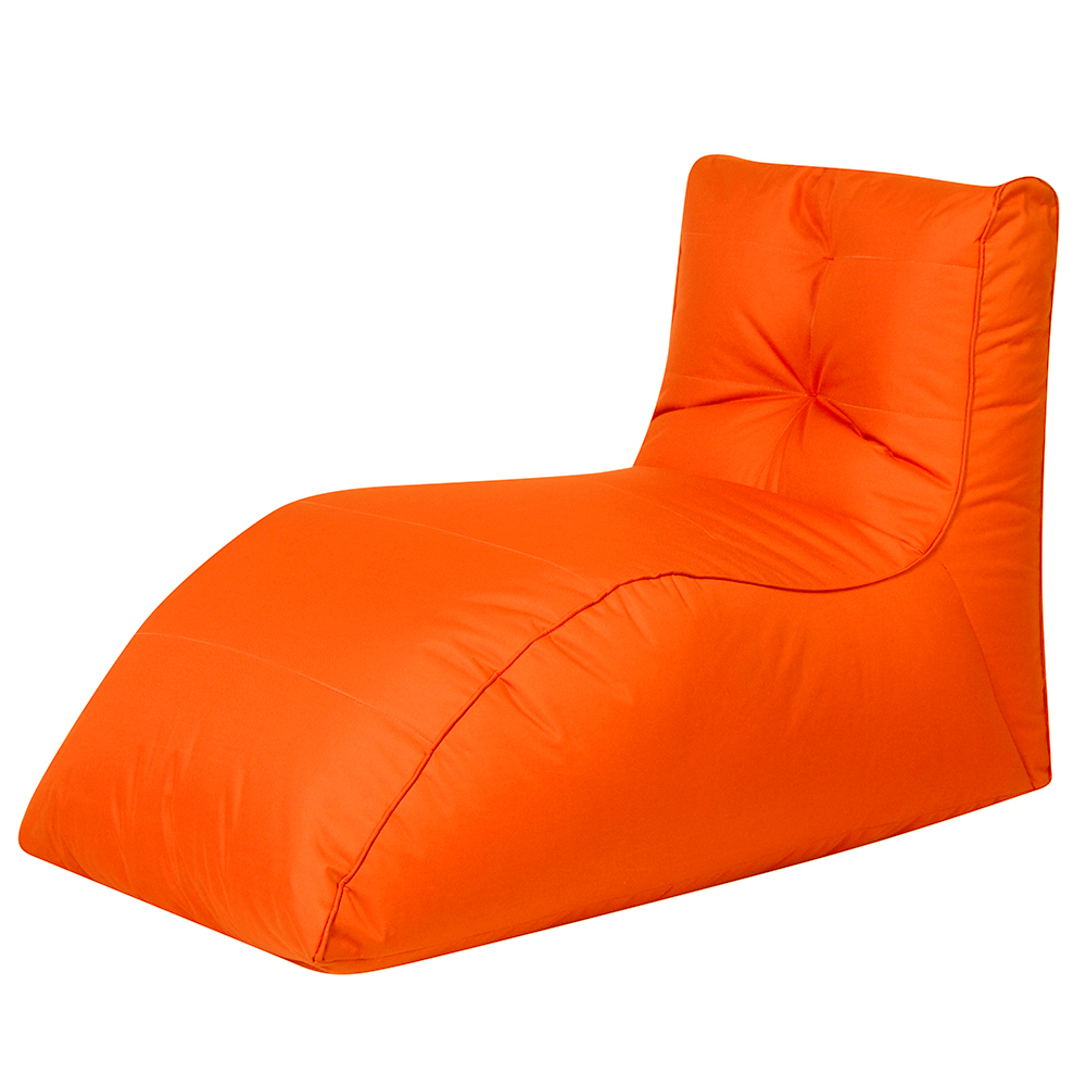 Бескаркасный модульный диван DreamBag Шезлонг one size, оксфорд, Оранжевый