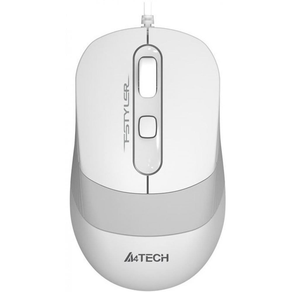 Мышь A4Tech Fstyler FM10 White/Gray