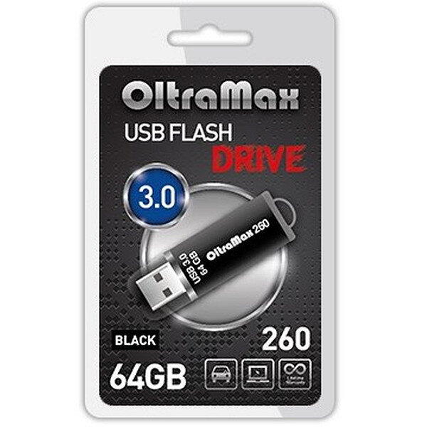 Флешка Oltramax 260 64ГБ Black