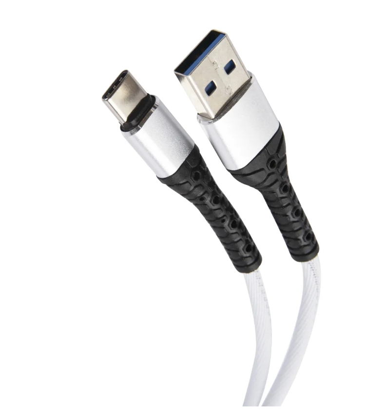 Кабель mObility USB-Type-C белый 1 м
