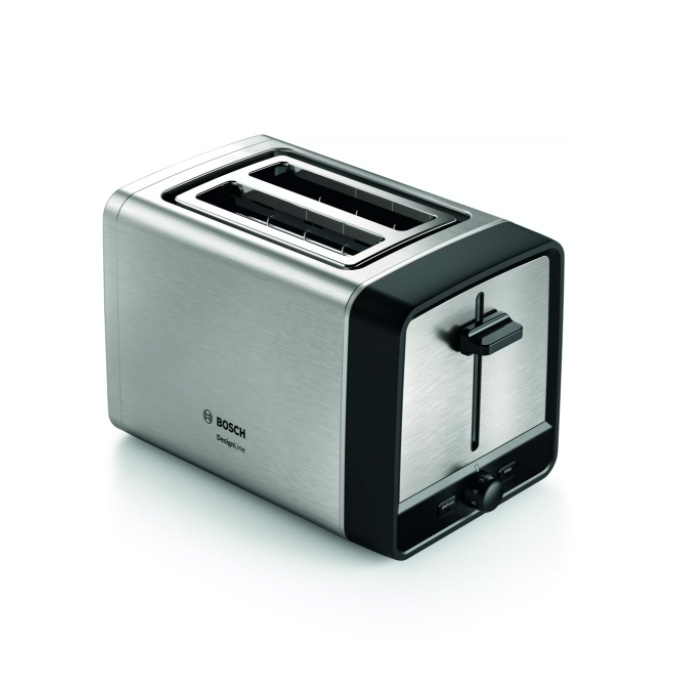 Тостер Bosch DesignLine TAT5P420 Silver/Black