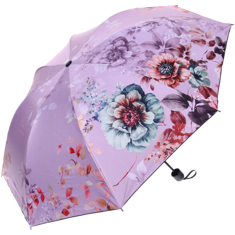 Зонт женский UltraMarine Exoticа розовый