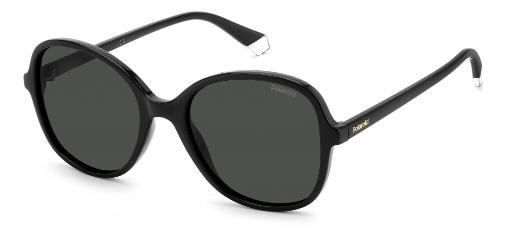 Солнцезащитные очки женские Polaroid PLD 4136/S серые