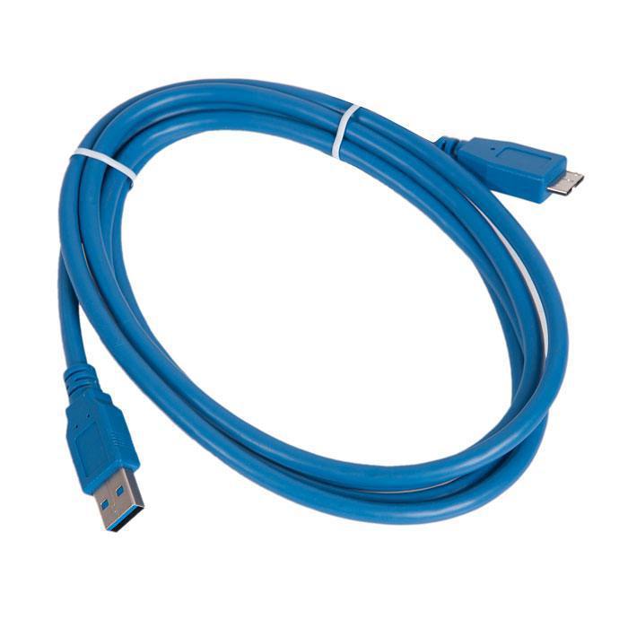 Кабель USB 3.0 Pro Gembird/Cablexpert CCP-mUSB3-AMBM-6, AM/microBM 9P, 1.8м синий