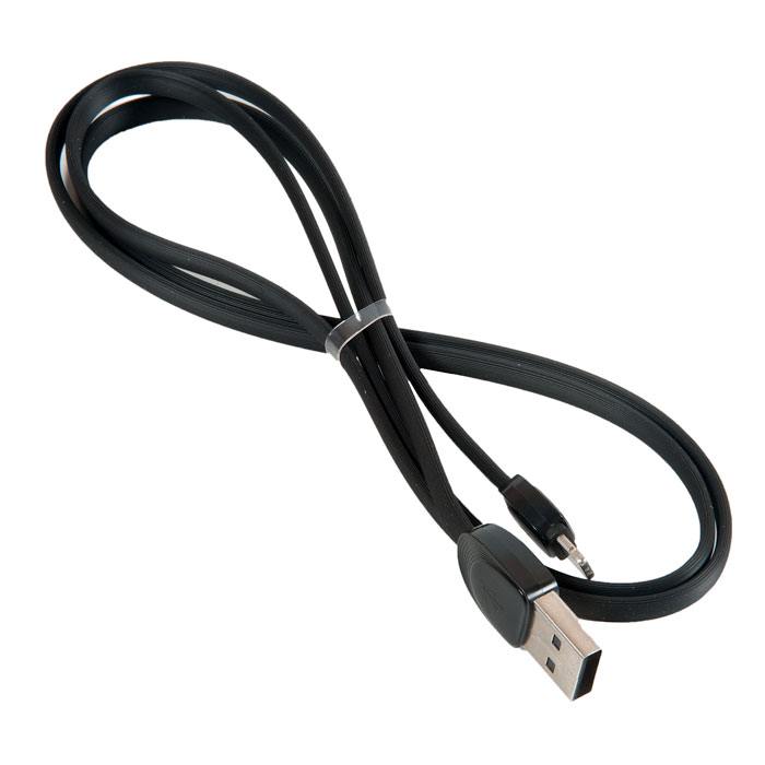 Кабель USB REMAX RC-040i Shell для Lightning, 2.1А, длина 1.0м, черный