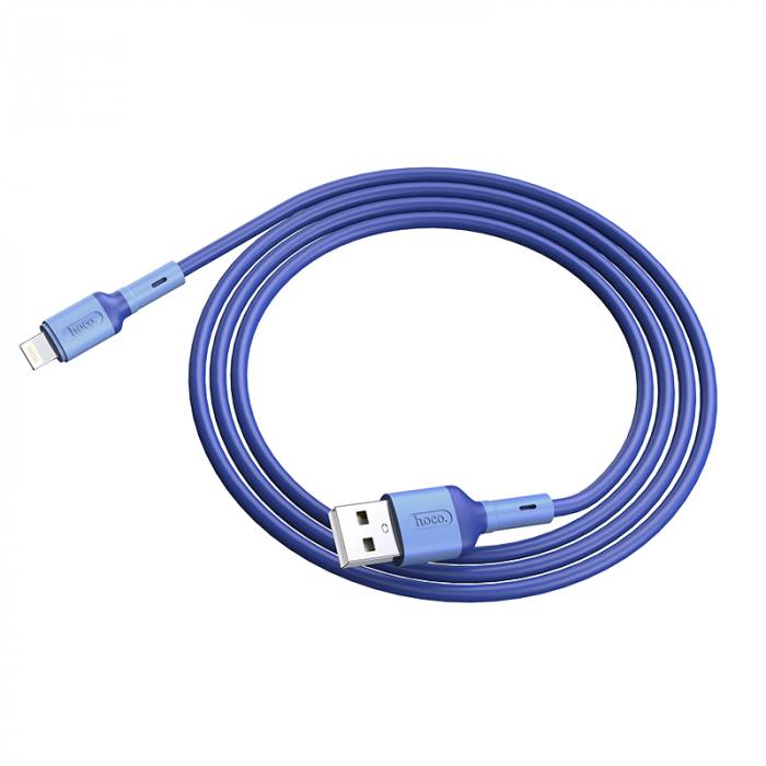 Кабель USB HOCO X65 Prime для Lightning, 2.4А, длина 1.0м, синий