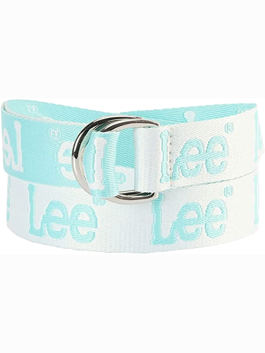 Ремень женский Lee LOGO BELT белый, 80 см