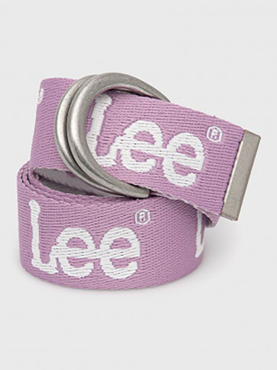 Ремень женский Lee Women Logo Belt фиолетовый, 85 см