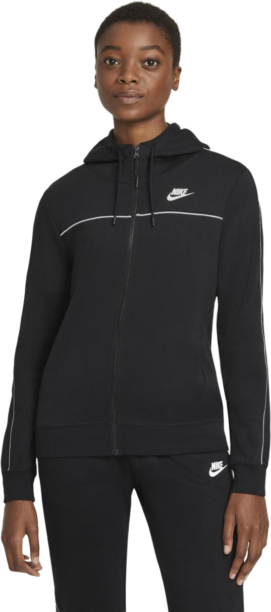 Толстовка женская Nike W Sportswear Millennium Full-Zip Hoodie черная S