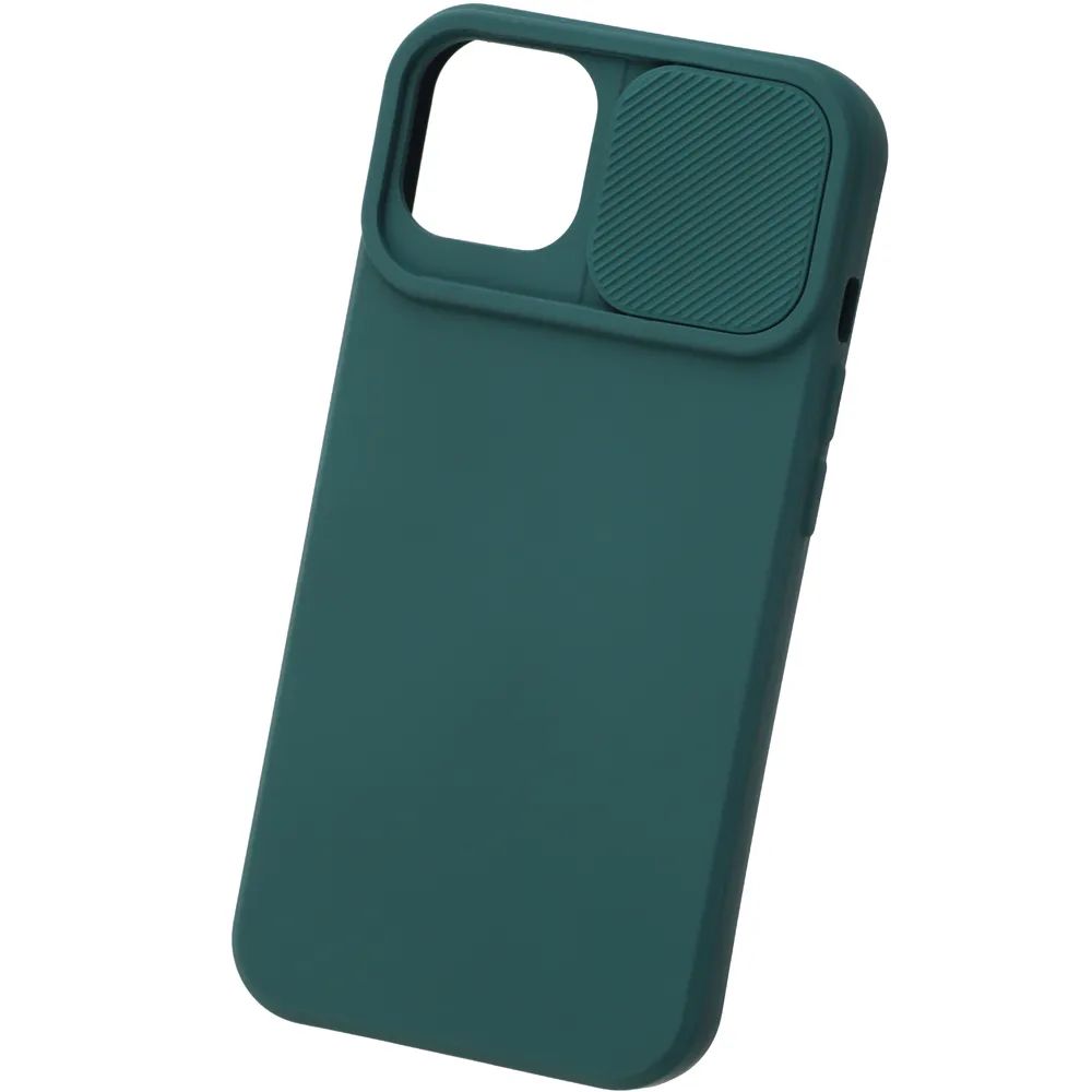 Чехол Unbroke Soft Case With Camera Slider Green для iPhone 13 Pro Max