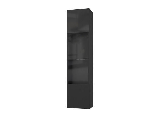 Шкаф навесной НК-Мебель POINT ТИП-42 Черный