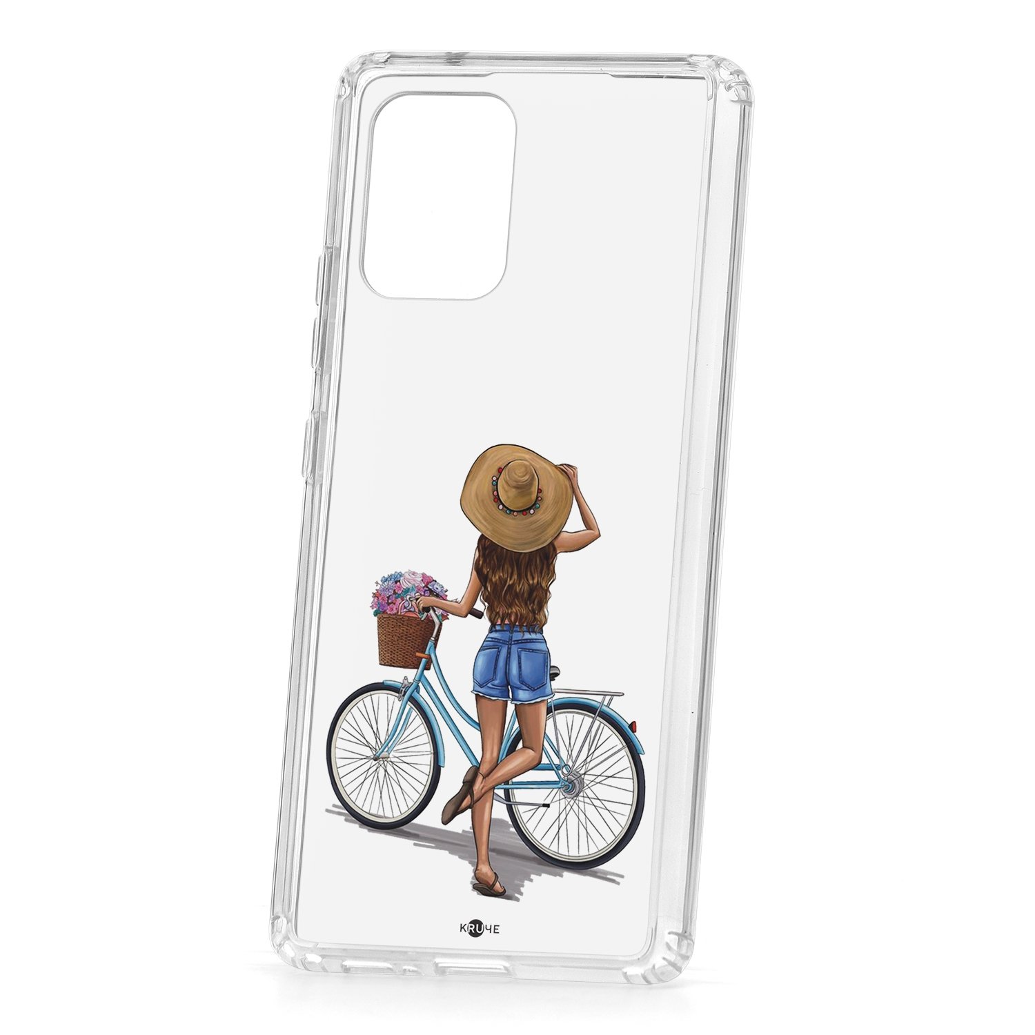 Чехол для Samsung Galaxy S10 Lite КRUЧЕ Print Велосипедная прогулка