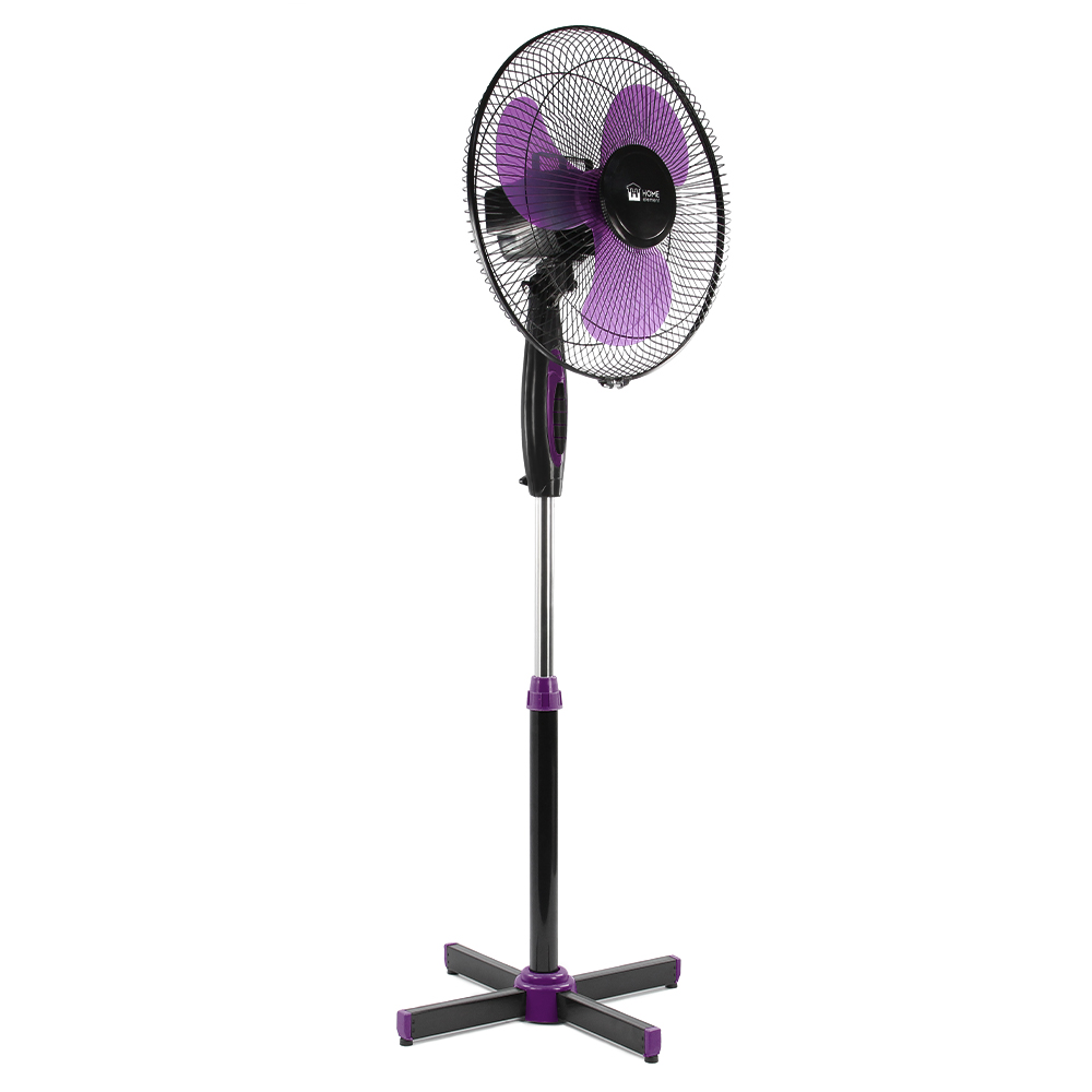 Вентилятор напольный Home Element HE-FN1205 фиолетовый; черный