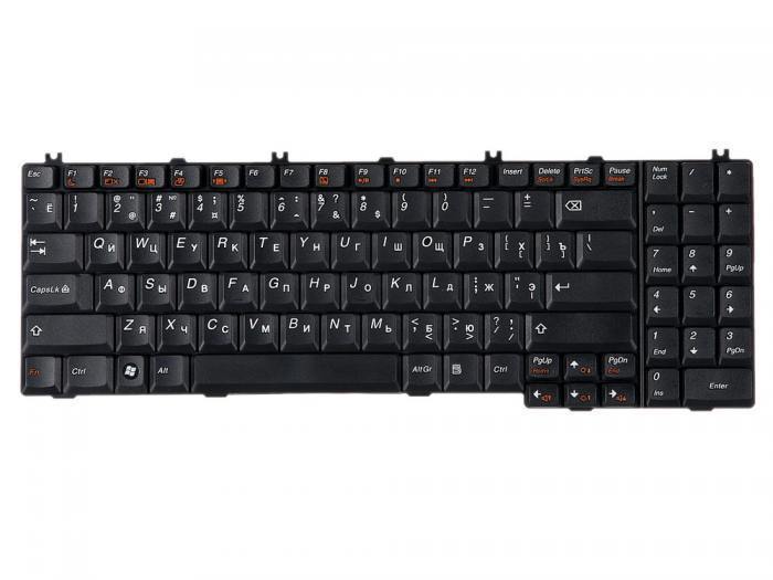Клавиатура Rocknparts для ноутбука Lenovo G550, B550, B560, V560, G555