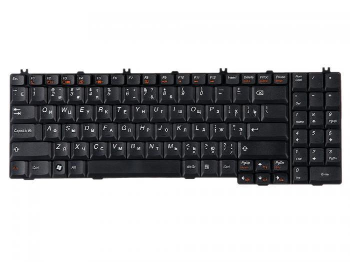 Клавиатура Rocknparts для ноутбука Lenovo G550, B550, B560, V560, G555