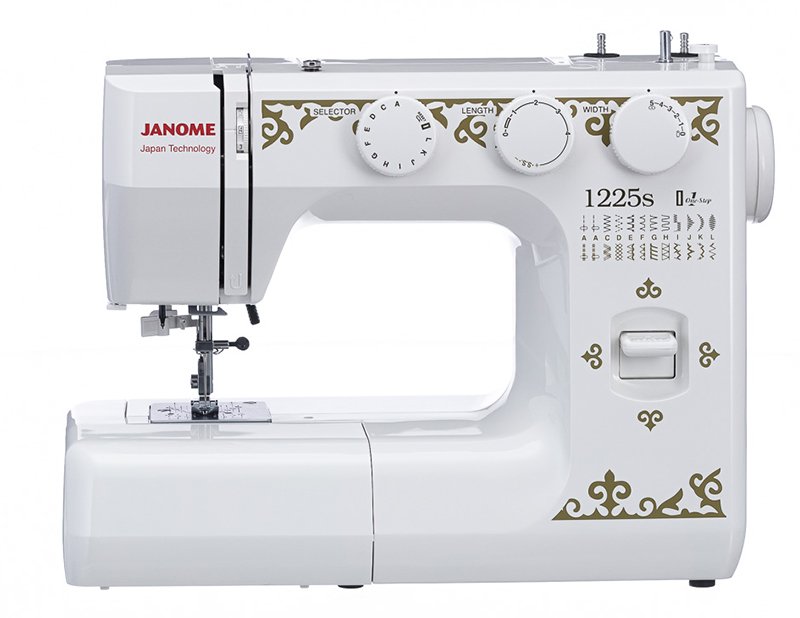 Швейная машина Janome 1225S белый