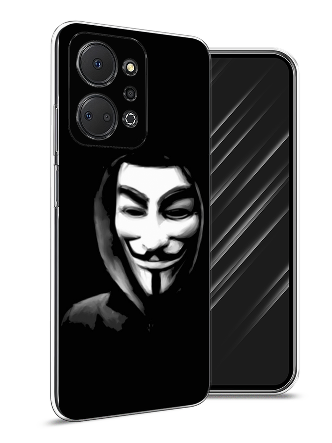 Чехол Awog на Honor X7A "Анонимус"