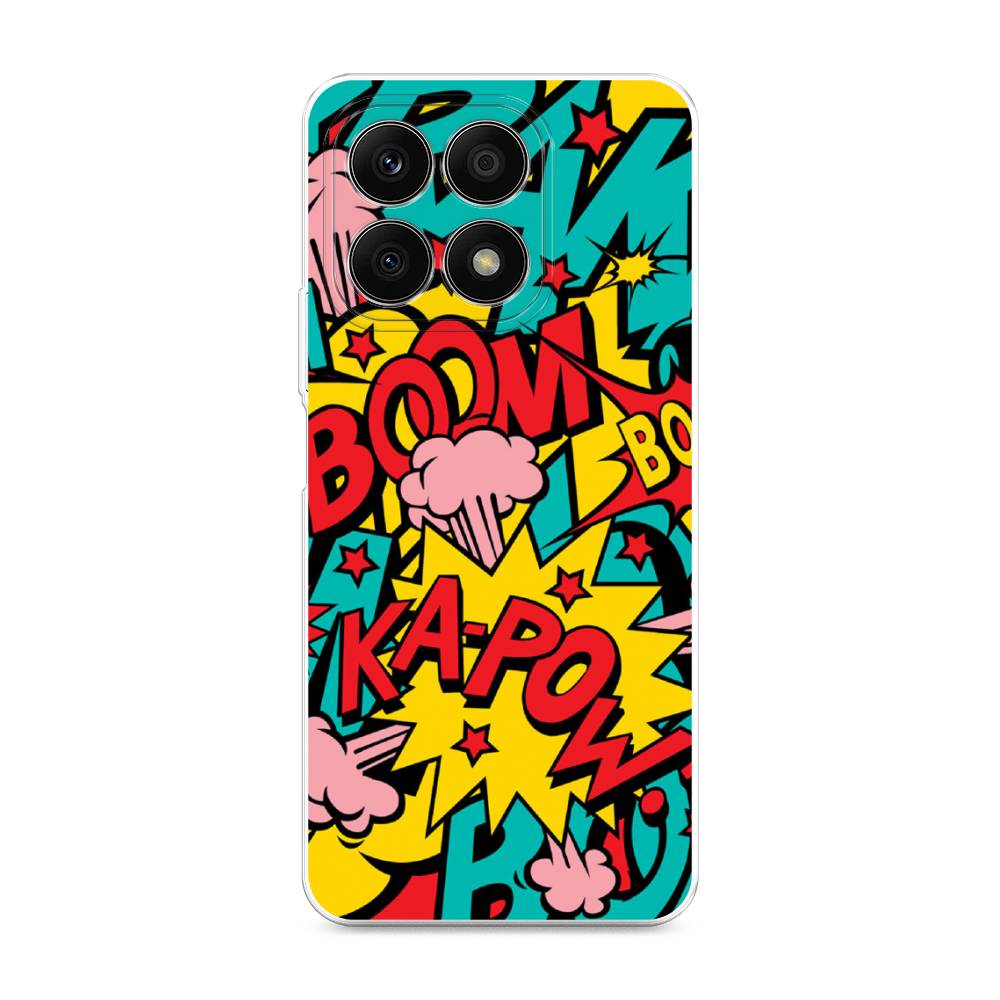 Чехол Awog на Honor X8A "Постер pop art"