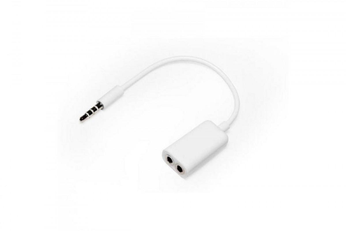 Адаптер для подключения микрофона и наушников Jack 3.5 мм для MacBook