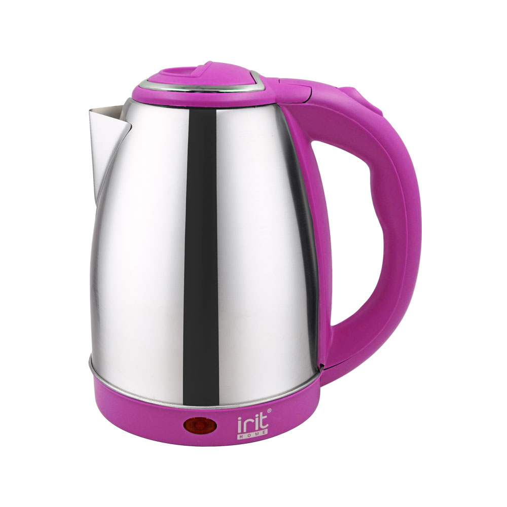Чайник электрический Irit IR-1337 1.8 л Silver, розовый