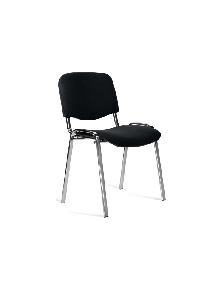 Easy Chair Стул офисный Изо С-11 черный , ткань, металл хромированный 1280111
