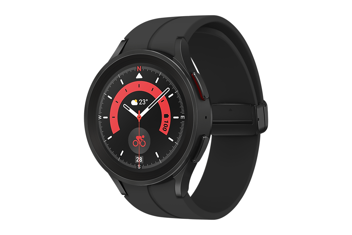 Смарт-часы Samsung Galaxy Watch5 Pro черный титан