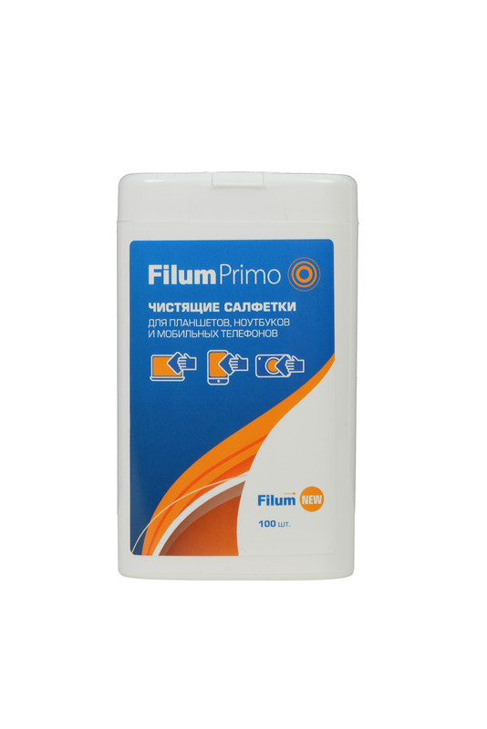 Чистящее средство для экранов Filum Primo CLN-T1005 100 шт