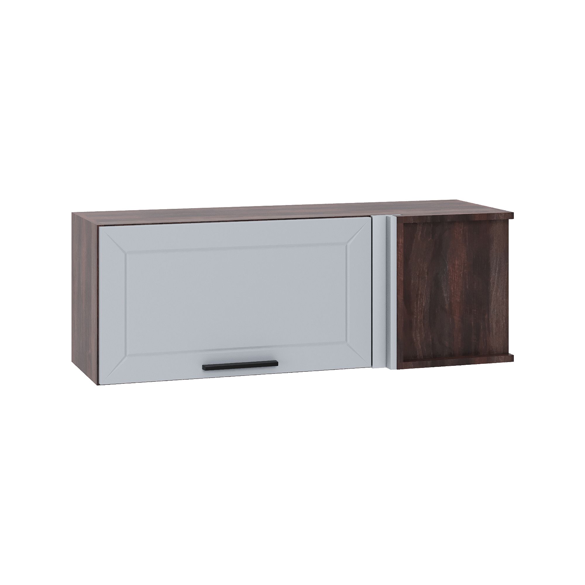 Кухонный модуль настенный Сурская мебель Глетчер 100x35x35,8 см угловой горизонтальный