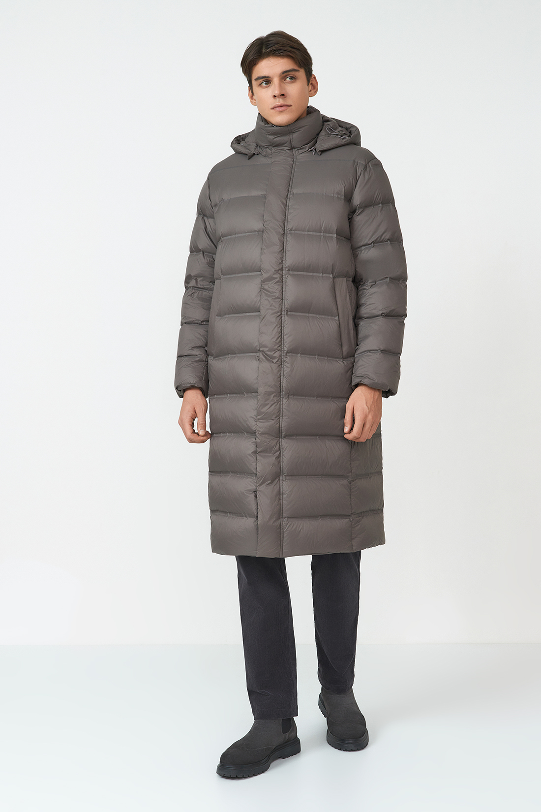 Зимняя куртка мужская Baon B5223511 коричневая S