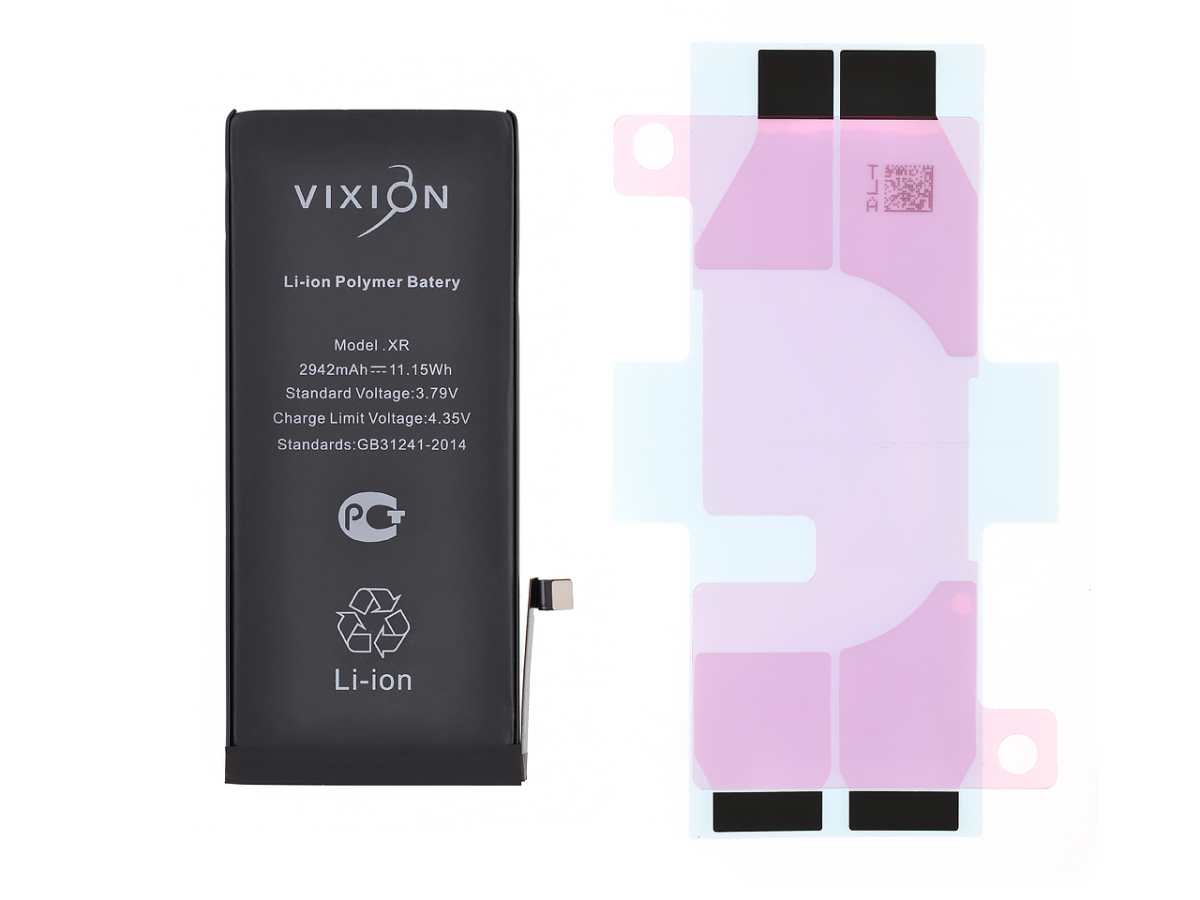 Аккумуляторная батарея Vixion для смартфона Apple iPhone XR черный