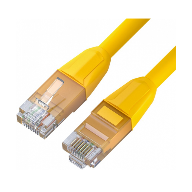 Патч-корд GCR cat.6 10 Гбит/с компьютерный кабель для интернета 0,5м