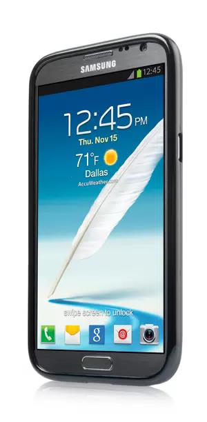 Силиконовый чехол Capdase Soft Jacket Xpose для Samsung Galaxy Note 2 GT-N7100 черный