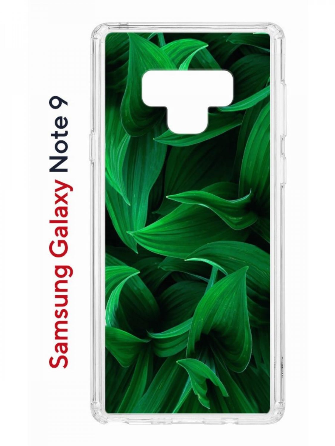 Чехол на Samsung Galaxy Note 9 с принтом Kruche Print Grass,противоударный бампер
