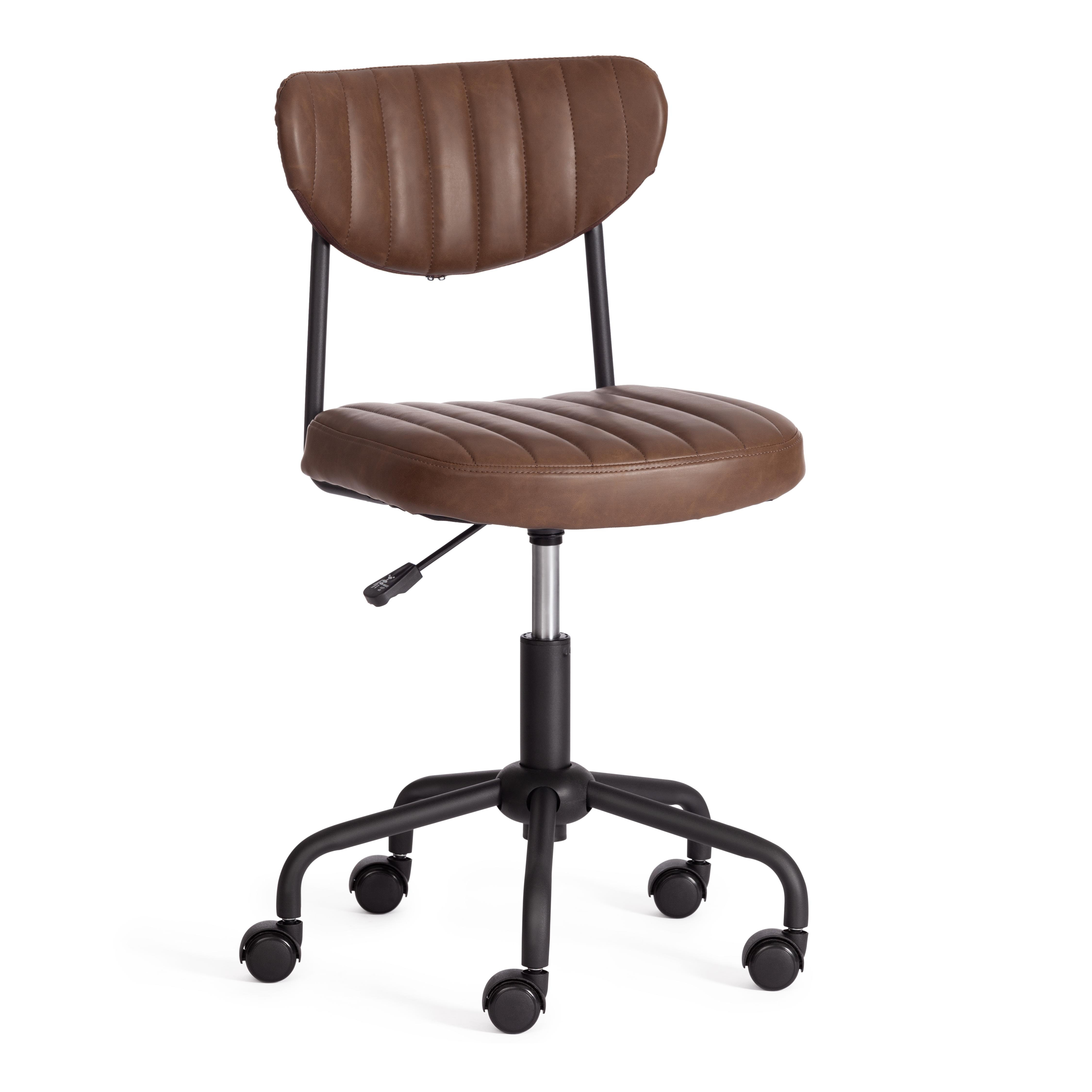 Компьютерное кресло TetChair Slim, иск. кожа, темно-коричневый