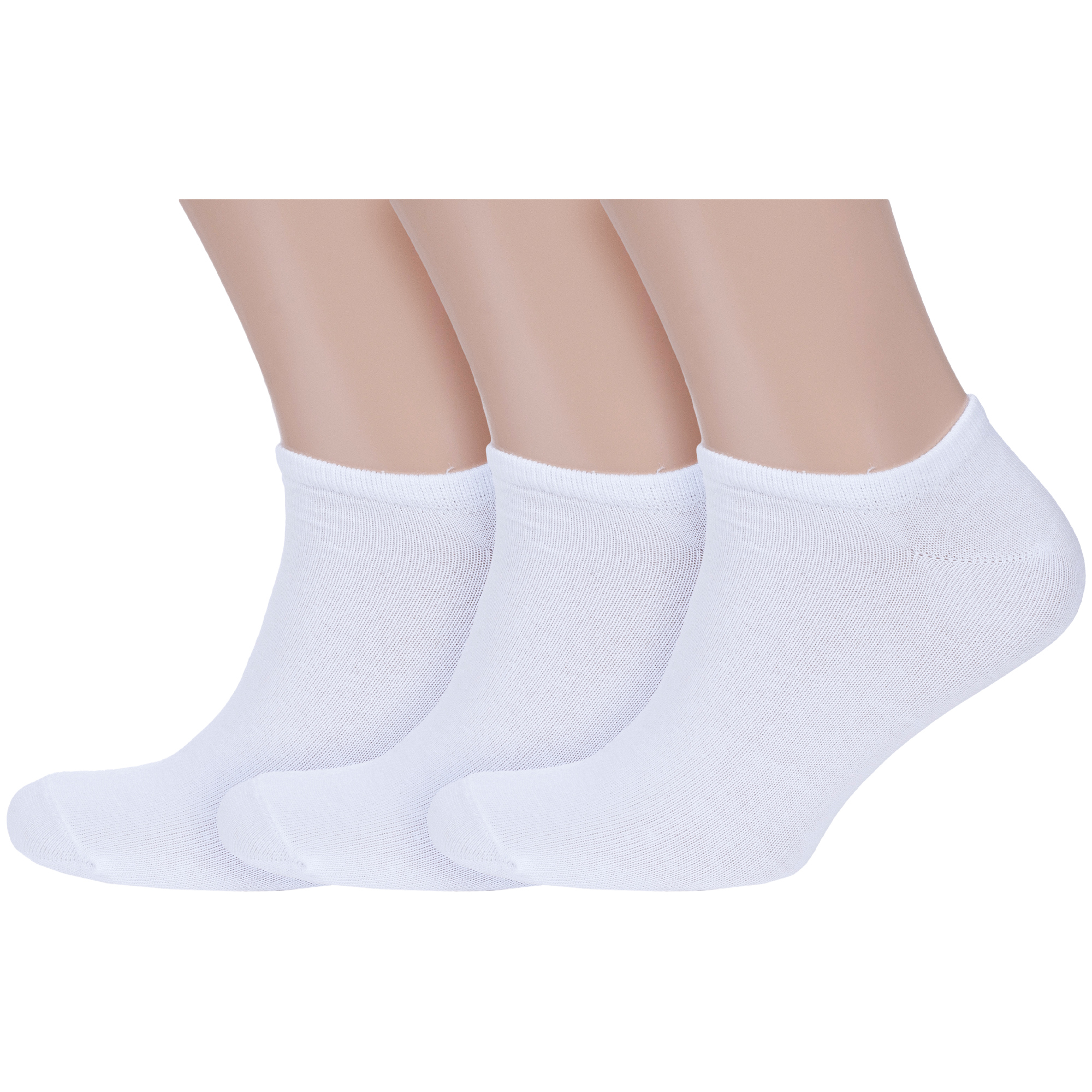 Комплект носков мужских VASILINA 3-3С3118 белых 23-25