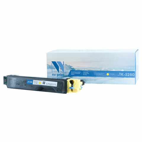 Картридж для лазерного принтера NV Print NV-TK-5280Y, Yellow, совместимый