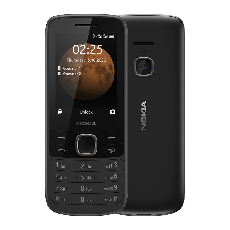 Мобильный телефон Nokia 225 4G DS Black (TA-1276)