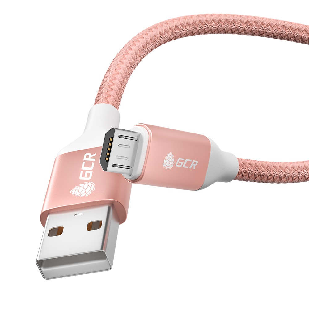 Кабель GCR  для быстрой зарядки смартфона AM MicroUSB Quick Charge 3.0 GCR-52464