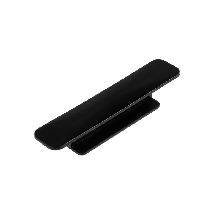 Ручка мебельная  самоклеющаяся CAPPIO, L=107 мм, пластик, цвет черный