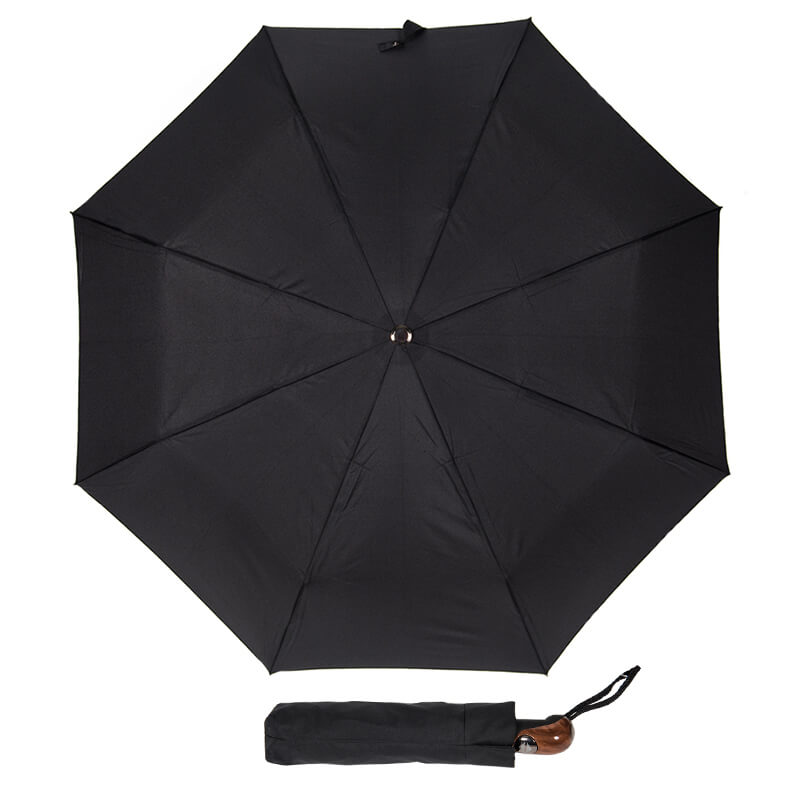 Зонт складной женский автоматический Guy De Jean 4600-OC noir