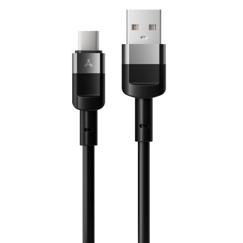 Кабель micro usb - usb Accesstyle AM24-T100 1 м черный