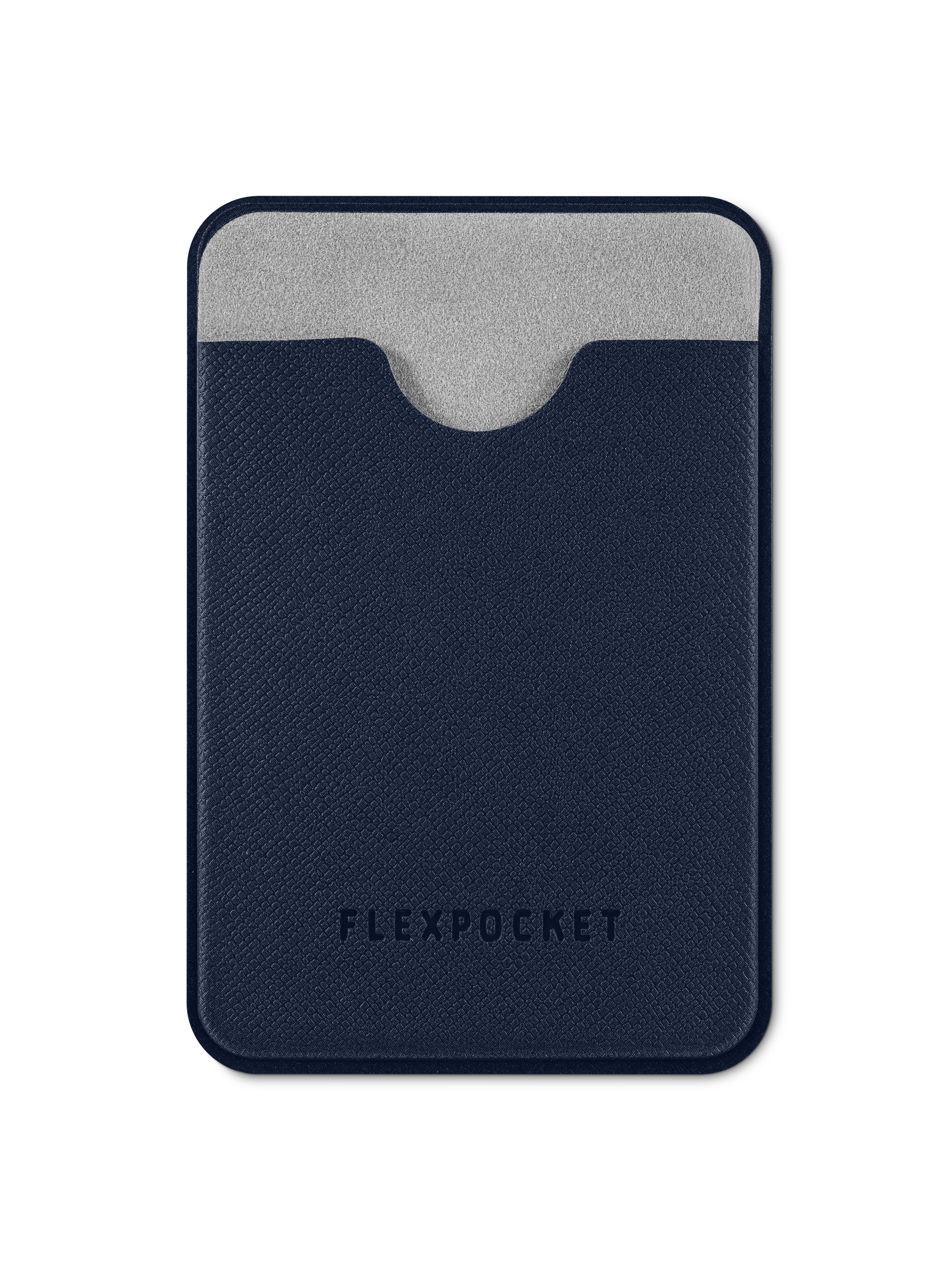 Чехол для карты/пропуска Flexpocket POL-7ES темно-синий