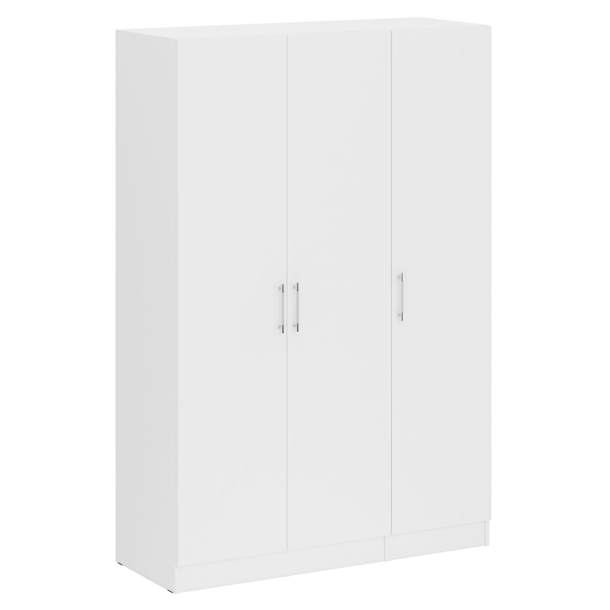 Шкаф 2-х створчатый и Пенал СВК Стандарт белый, 135х52х200 см, ун.сб.