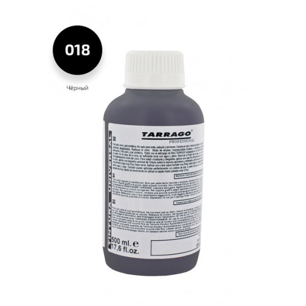Краситель для гладкой кожи Tarrago Self Shine Color Dye black 500 мл