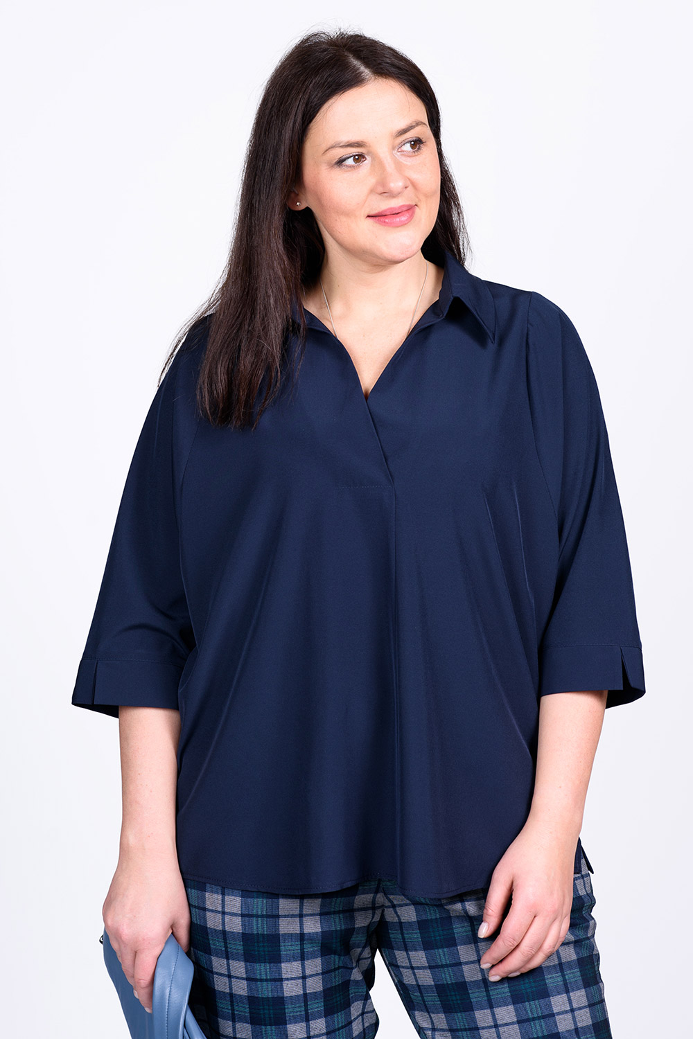 Блуза женская SVESTA C2799 синяя 52 RU